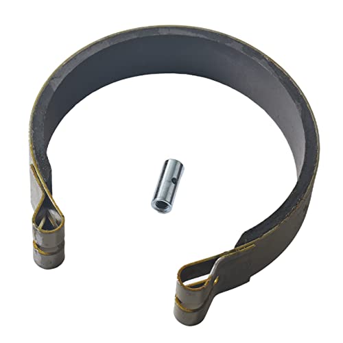 MERZHCHARE 4" Drum Brake Band Pin with 65" Cable for Go Kart 1" Bore & 1/4" Keyway for Mini Bike 12cc 196cc 6.5hp Dune Buggies Drift Trike Heavy Duty Go Kart Cart with Hardware Kit