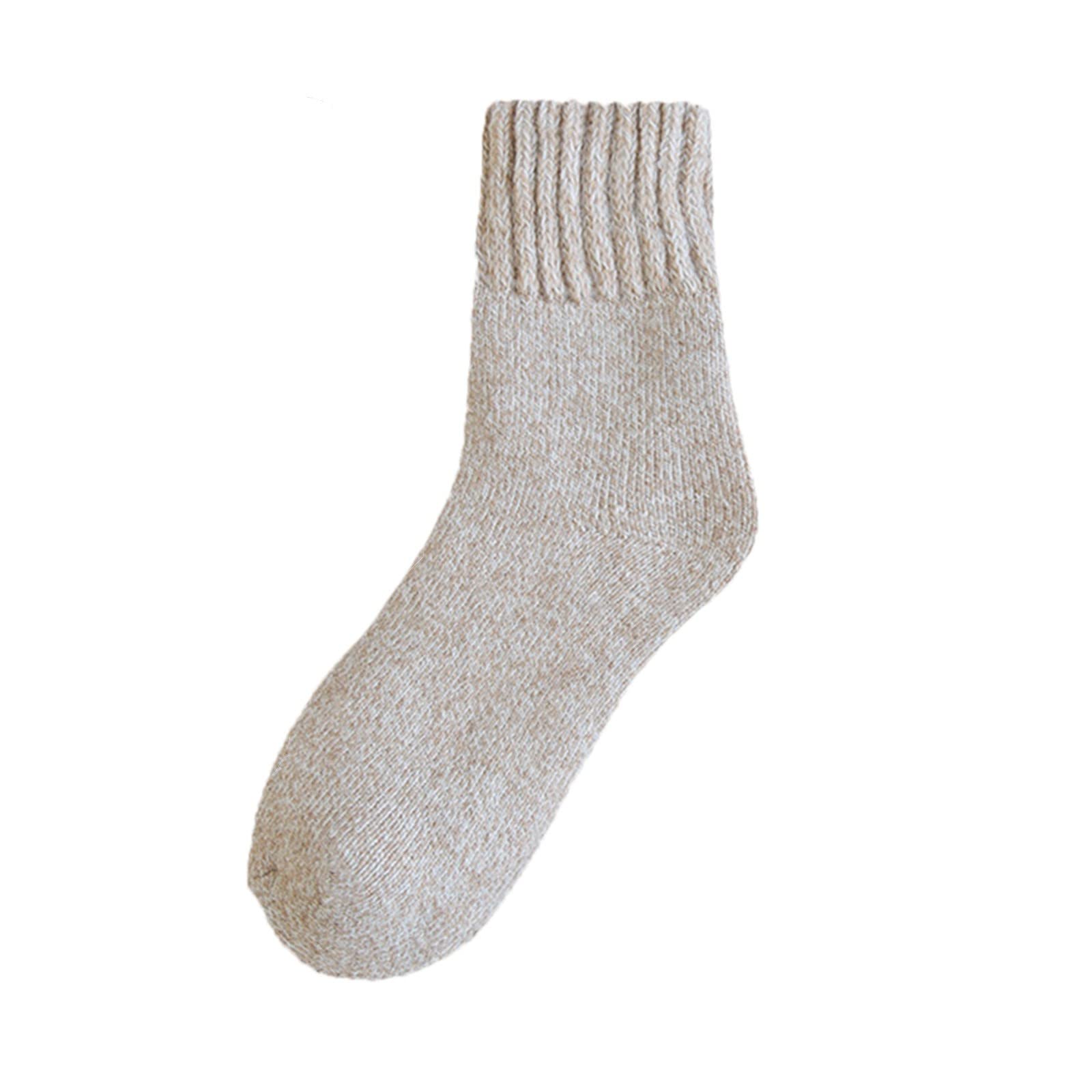 Bmisegm Mens Socks 12 Pure Color Warm To Keep Sock Lightweight Athletic Socks Socks for Men Size 9-11