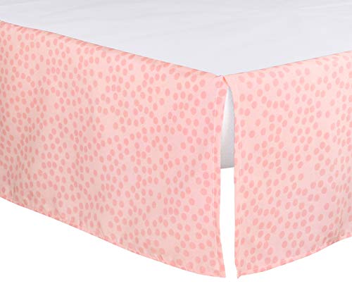 The Peanutshell Aflutter Crib Bedding Set for Baby Girls - 3 Piece Floral Nursery Set - Baby Blanket, Crib Sheet, Crib Skirt