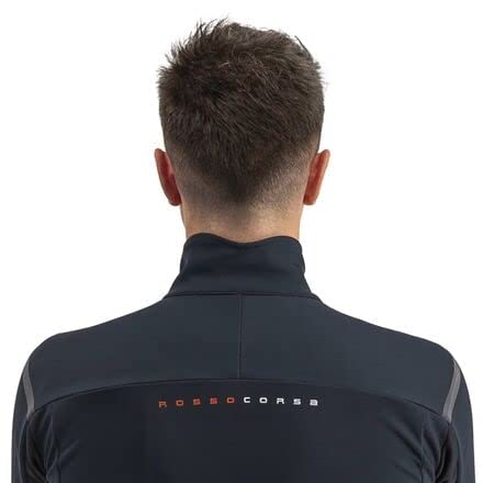 Castelli Perfetto Ros 2 Limited Edition Convertible Jacket - Men's Light Black Outer/White Tape, S
