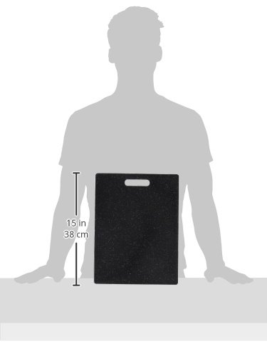 Dexas Superboard Pastry Board and Cutting Boards, Set of Two, Midnight Granite Color
