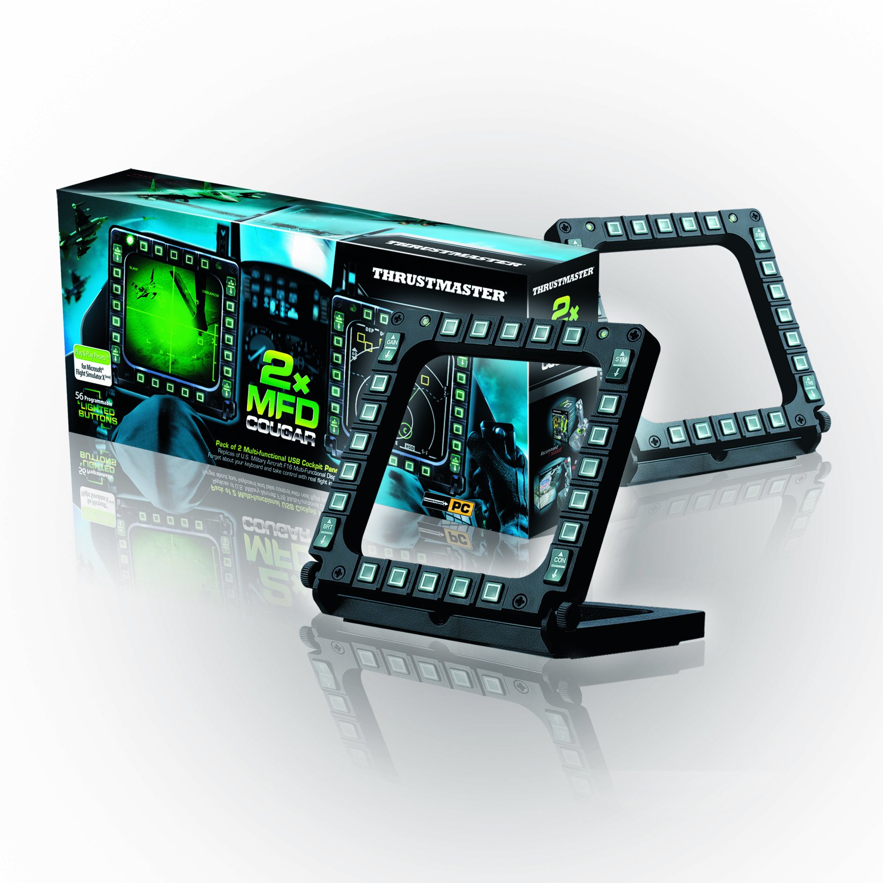 Thrustmaster MFD Cougar Pack (Compatible with PC)