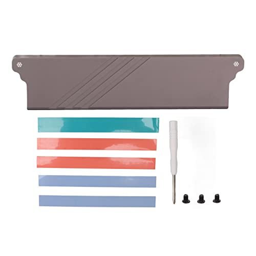 Cooling SSD, 1:1 Precise Alignment SSD Heat Sink MG Aluminum Alloy Shell for PC for Office