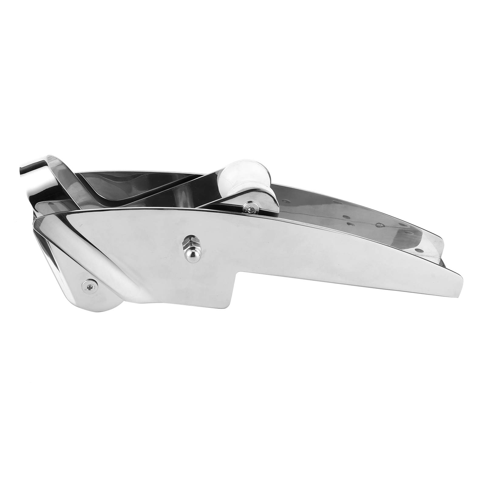 Boat Bow Anchor Roller Self Launching Heavy Duty 316 Stainless Steel 7.5‑15KG (420mm/16.5in) for Marine Ship Hardware Accessory