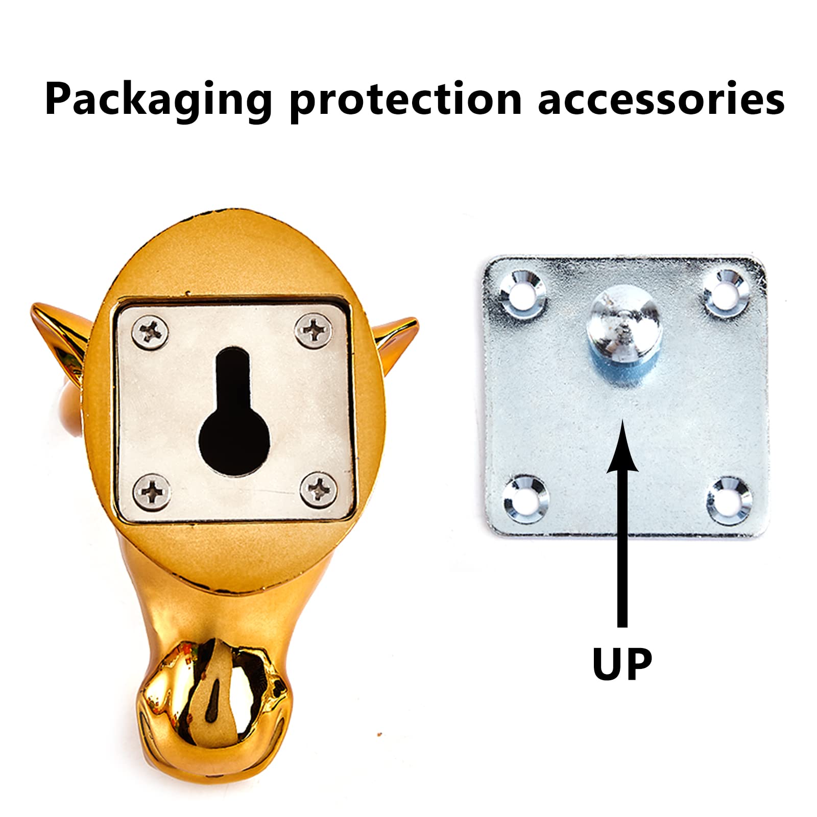 ChoomPuurr Guitar Wall Mount and Bull Head Guitar Hanger for Ukulele Bass Electric Acoustic Guitar Banjo Mandolin