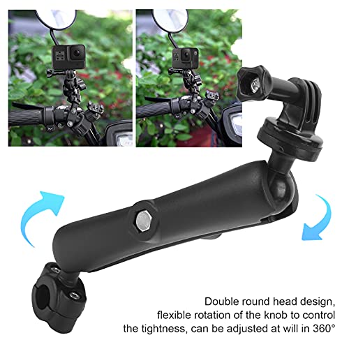 Camera 360° Motorcycle Holder, Handlebar Bracket 360° Motorcycle Handlebar Bracket for for Action Camera for Sports Cameras for Mobile Phones