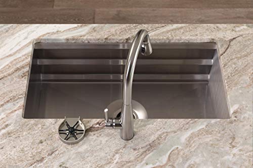 Delta Faucet Glass Rinser for Kitchen Sinks, Kitchen Sink Accessories, Bar Glass Rinser, SpotShield Stainless GR150-SP