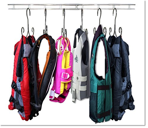 New! Life Jacket Hanger, Storage- Life Preserver, Life Vest Hanger & Storage, Life Jacket Dryer, Drying Rack, Drying Hangers; Boating Hanger & Storage