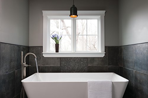 Delta Faucet Trinsic Floor-Mount Freestanding Tub Filler with Hand Held Shower, Stainless T4759-SSFL (Valve Not Included)