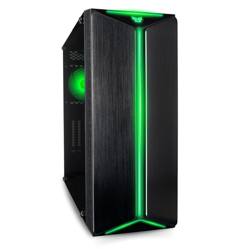 Computer Upgrade King CUK Mantis V2 Gamer PC (NVIDIA GeForce RTX 3060 TI, Intel 6-Core i5-10400F Processor, 16GB DDR4 RAM, 512GB NVMe SSD, WiFi, Windows 11H) Gaming RGB Desktop Computer