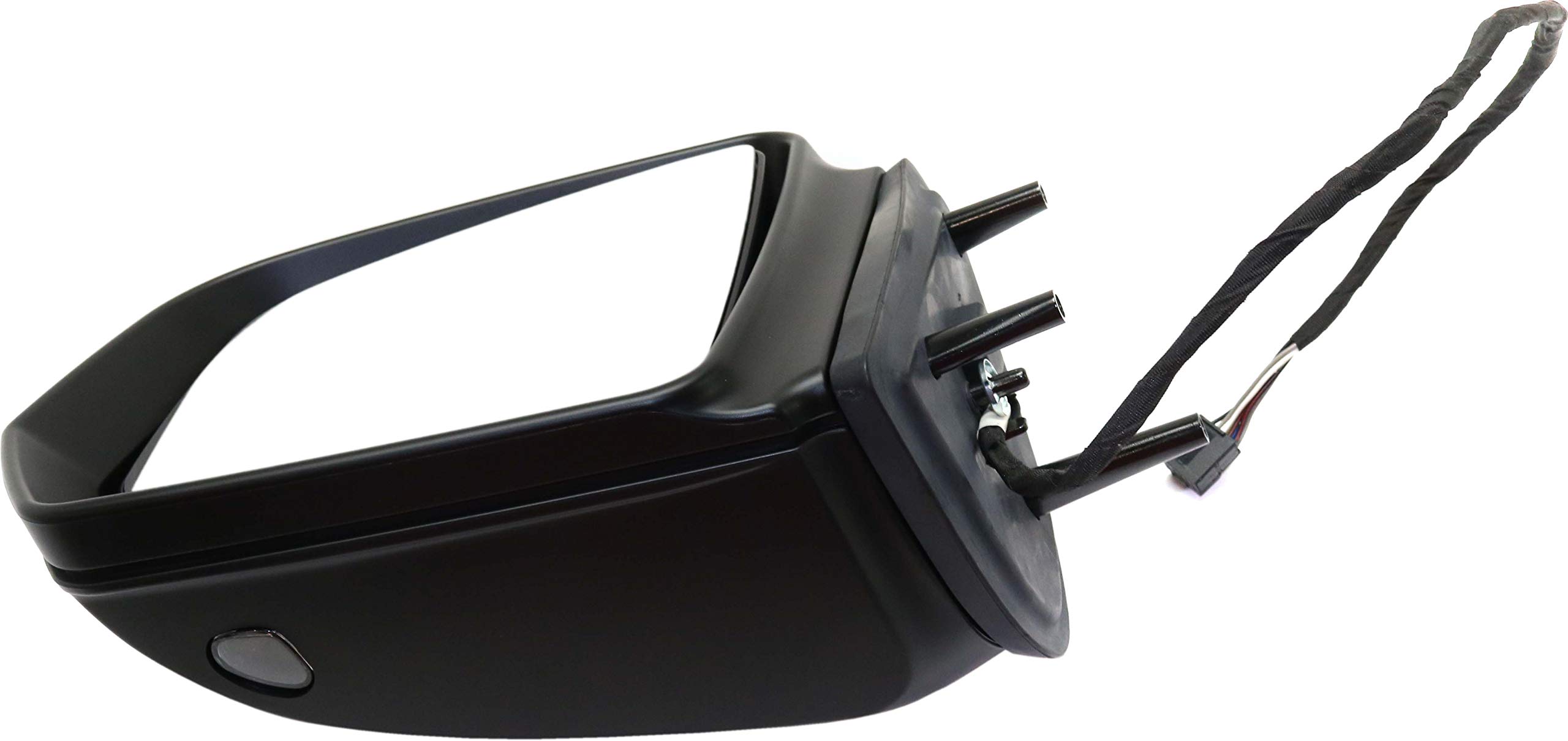 Kool Vue Driver Side Power Heated Mirror for Mercedes Benz ML350 GL450 GL550 ML550 ML63 AMG 2009-2010 Manual Fold With Signal Light & Puddle Lamp; Without Memory Paintable