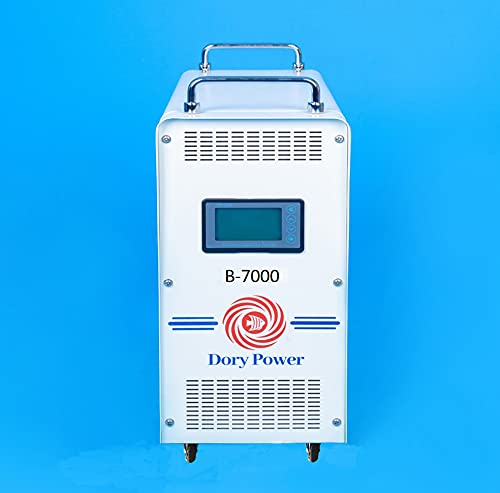 Dory B7000 7160 Wh capacity 3000W Battery Generator Portable Power Station and Uninterruptible Power Supply (UPS) Pure Sine Wave AC 110V output for battery backup and portable power