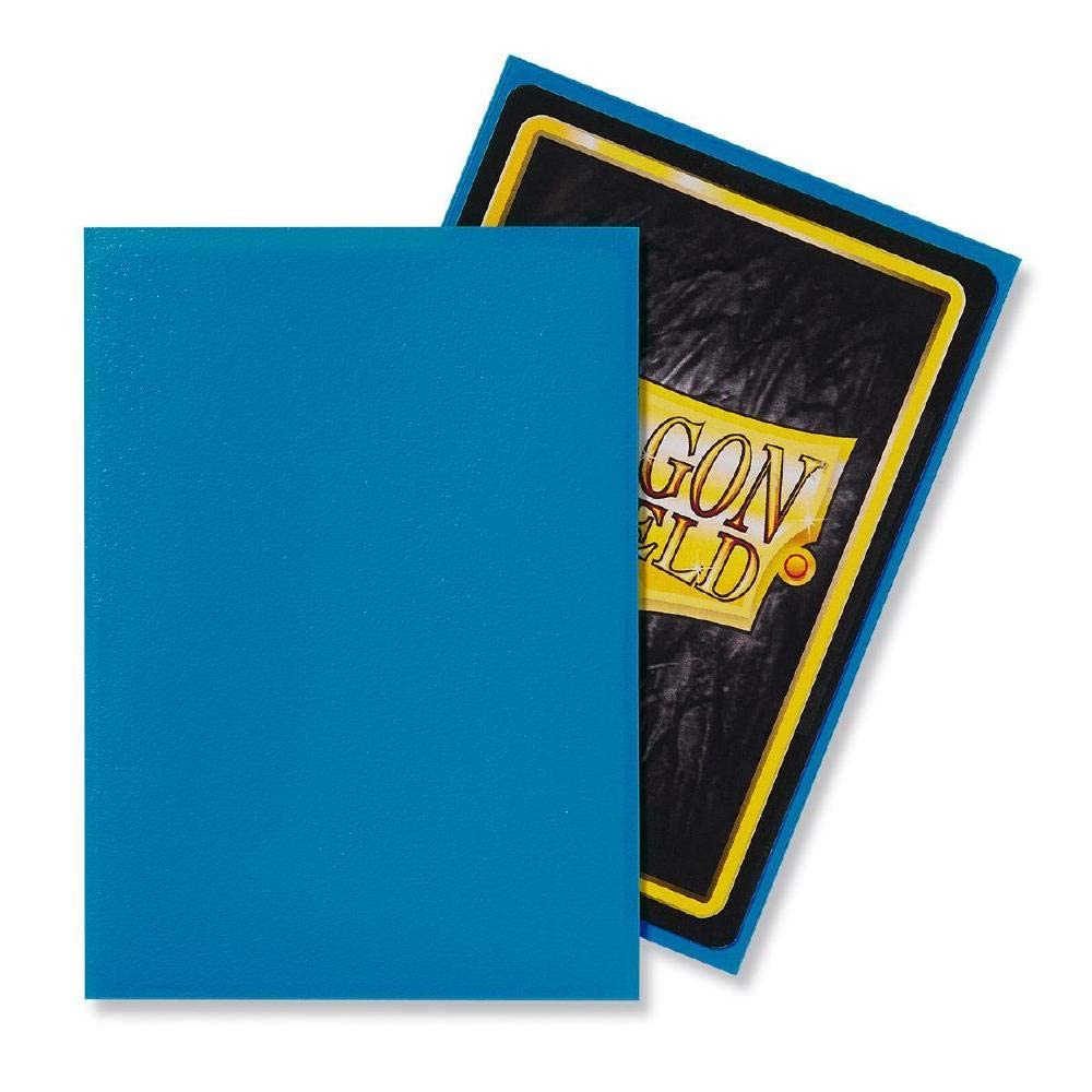 Gimsan Dragon Shield Matte Sky Blue Standard Size 100 ct Card Sleeves Individual Pack