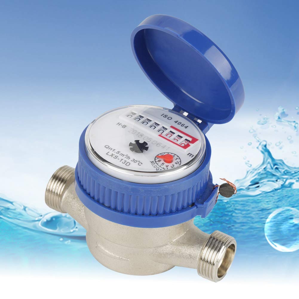 Cold Water Meter, Garden Water Meter, Small Size Vacuum Sealing Flow Sensors for Garden Flowmeters for Home
