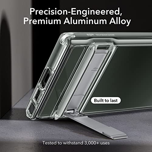 ESR for Samsung Galaxy S23 Ultra Case with Kickstand, 3 Stand Modes, Military-Grade Drop Protection, Slim Phone Cover, Boost Kickstand Case, Clear