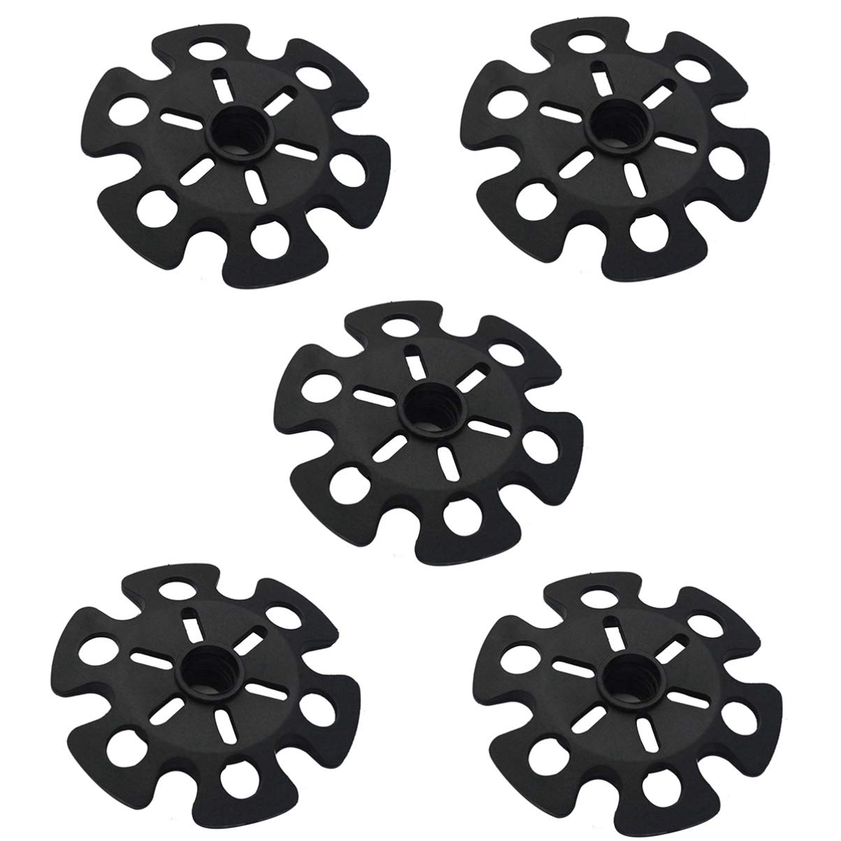 BESPORTBLE 10 Pcs Trekking Pole Snow Baskets Removable Mud Ski Basket Walking Hiking Stick Replacement Accessory for Hiking Trekking Walking Poles
