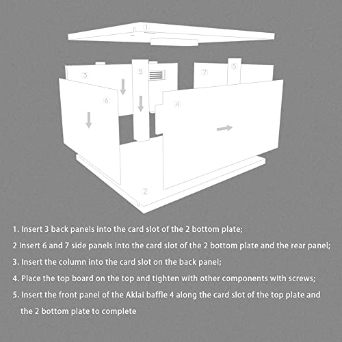 Giorkecl 1/32 Model Car Display Case,Model Car Parking Lot Garage,Display Case for Diecast Cars,6 Parking Space Acrylic Toy Garage with LED Light