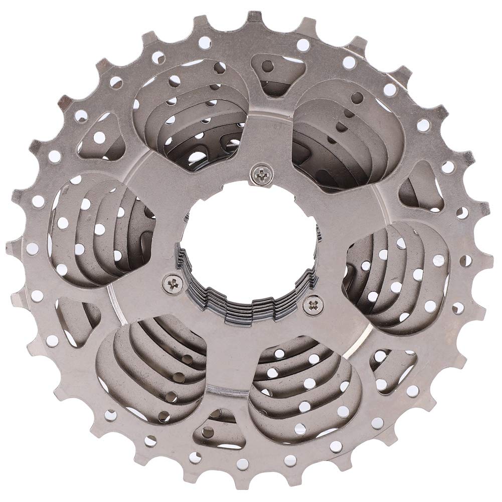 BOTEGRA durable wear-resistant Road Bike Freewheel Cassette Sprocket Bicycle Replacement Equipment for trail riding(10S 11-28T)
