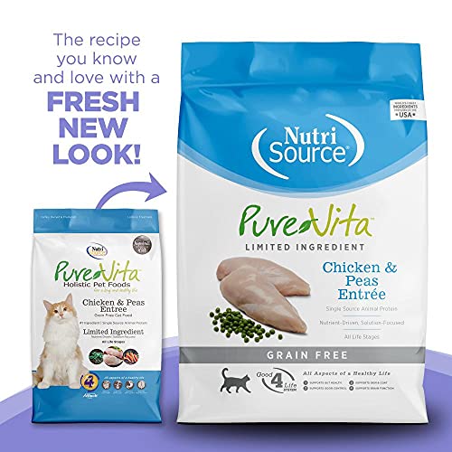 Tuffy'S Pet Food 131552 Pure Vita Grain Free Chicken Cat Food, 2.2-Pound