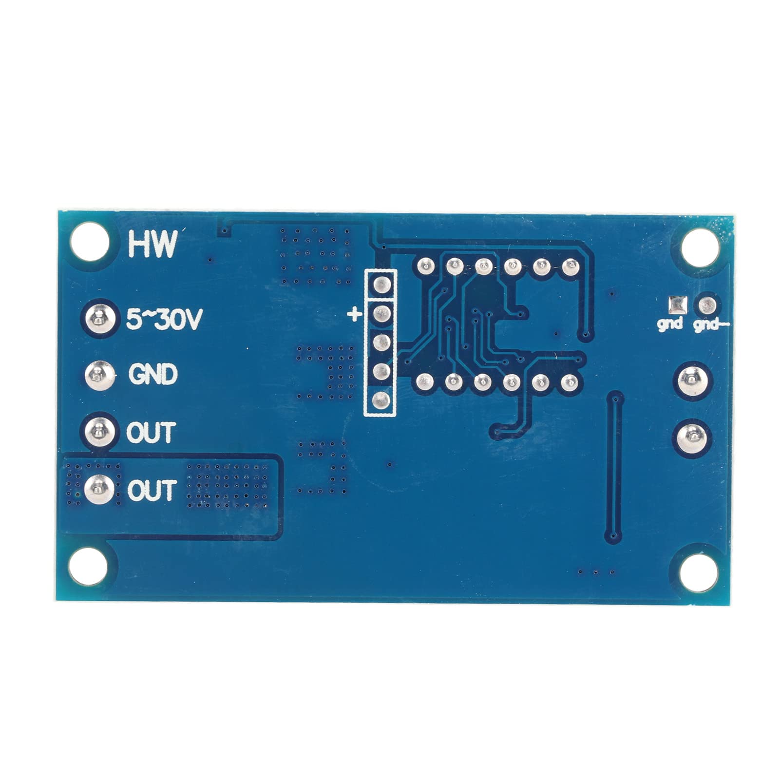 Dual MOS Tube Control Board, Reverse Polarity Protection Dual MOS Tube Control Module PCB One Key Stop Function 5-30V for Motor for Micro Water Punp