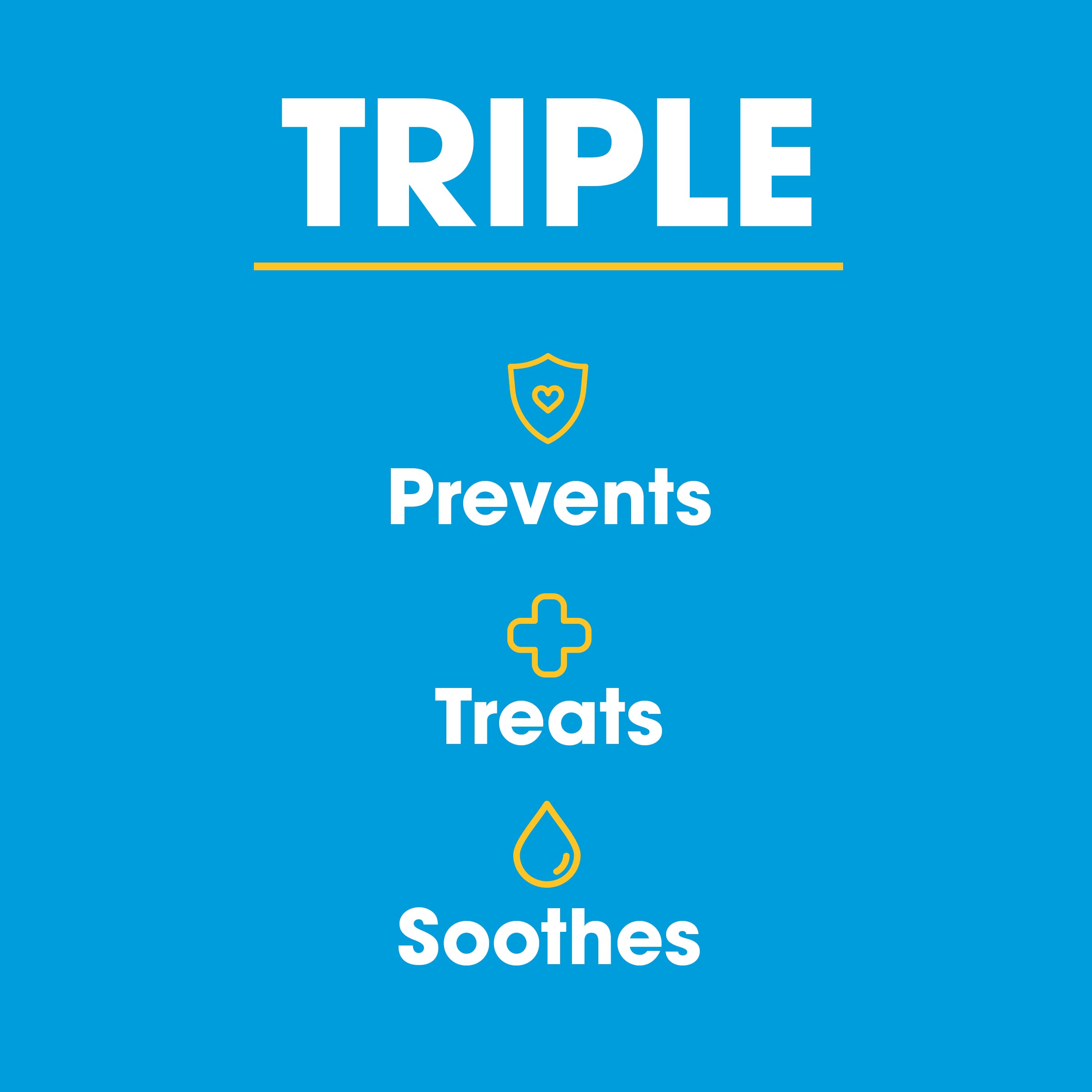 Triple Paste Medicated Ointment for Diaper Rash, 16 Ounce