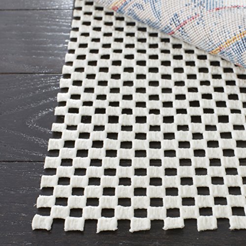 Safavieh PAD111 Grid Non-Slip Round Rug Pad, 6-Feet