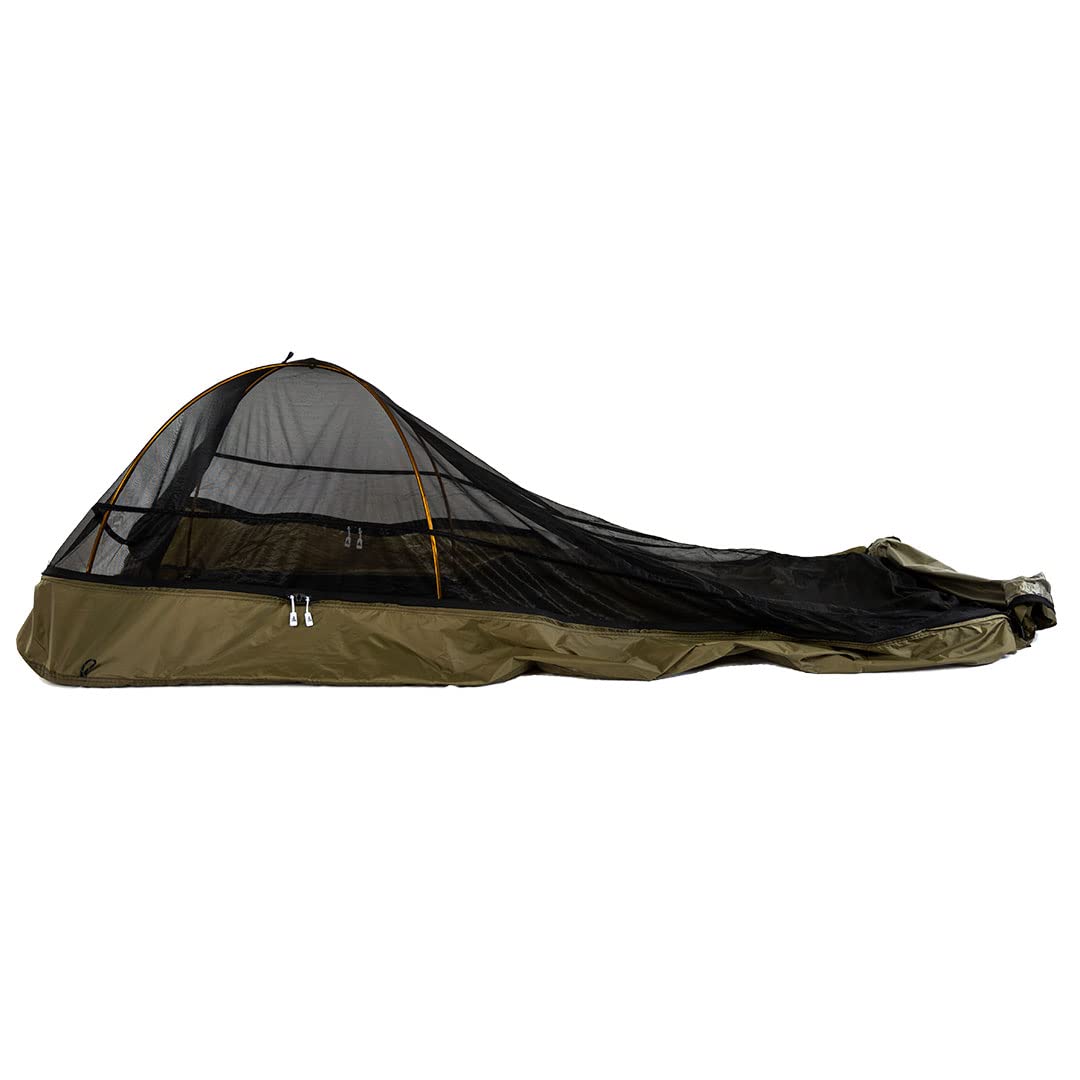 Canvas Cutter Summit Bivy - Ultralight Backpacking Gear - Waterproof Bedroll for Hiking, Camping and Backpacking - Durable Camping Essentials Made from Heavy Duty Canvas - Bedroll Bundle