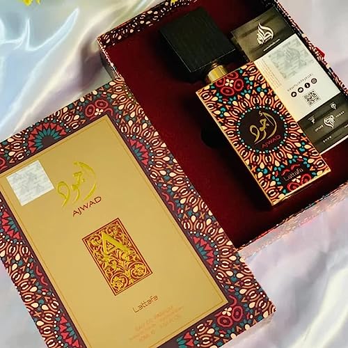 Green Velly Lattafa Ajwad Long Lasting Imported Eau De Perfume 60 ml/2.04 FL.OZ.
