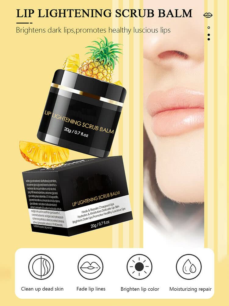 LCMine Lips Pink Fresh Fast Lightening Bleaching Cream Balm Treatment Remove Dark Lips, 0.7 Fl Oz (Pack of 1)