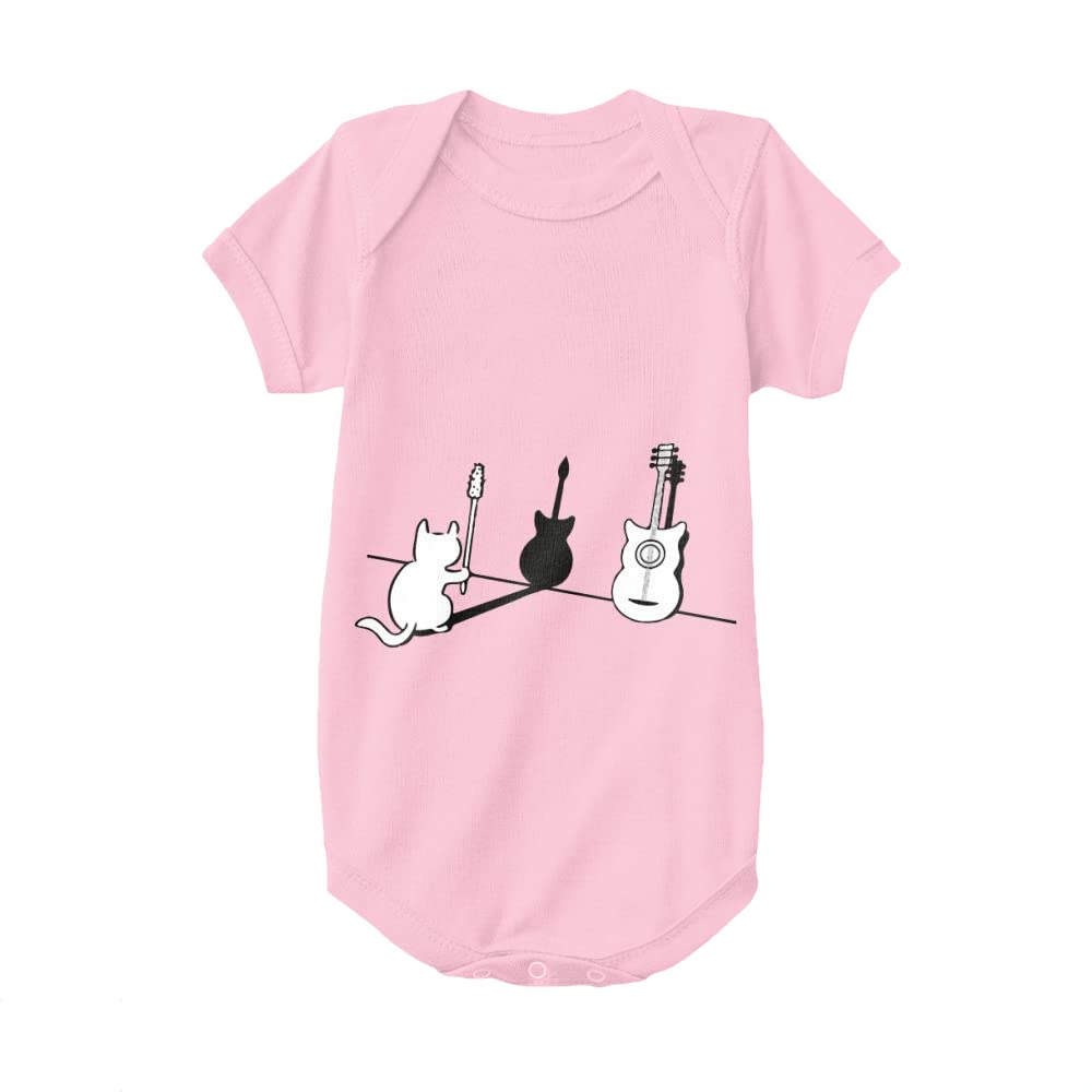 Cute Heart Shaped Nose Cat, Cat Baby Onesie