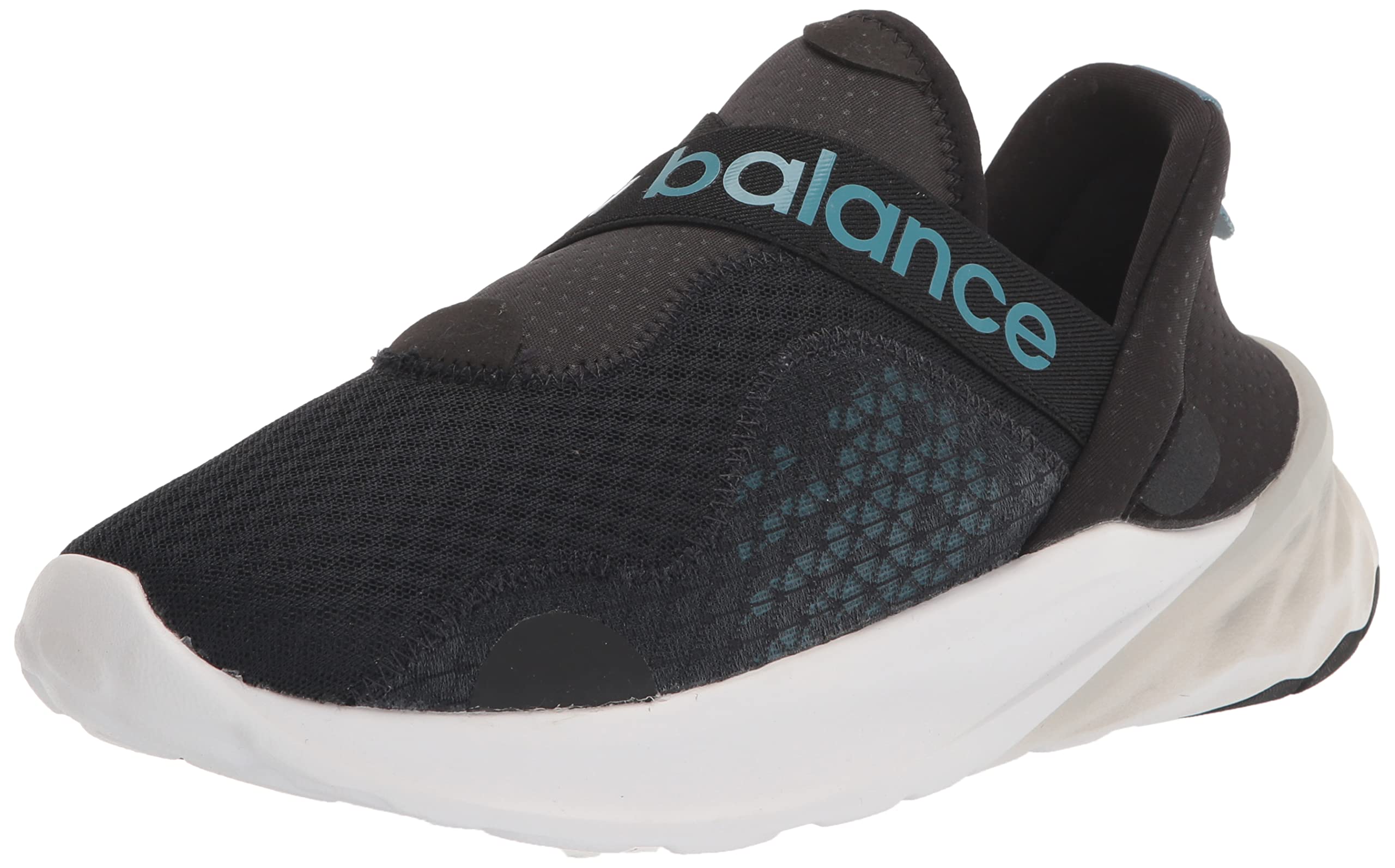 New Balance Men's Fresh Foam Roav Elite V1 Running Shoe, Black/Black/Gum 5, 13