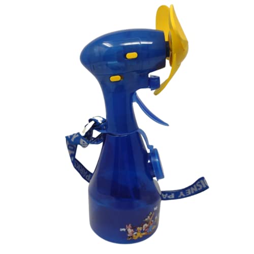 Disney Parks Misting Fan Spray Water Bottle w/Lanyard