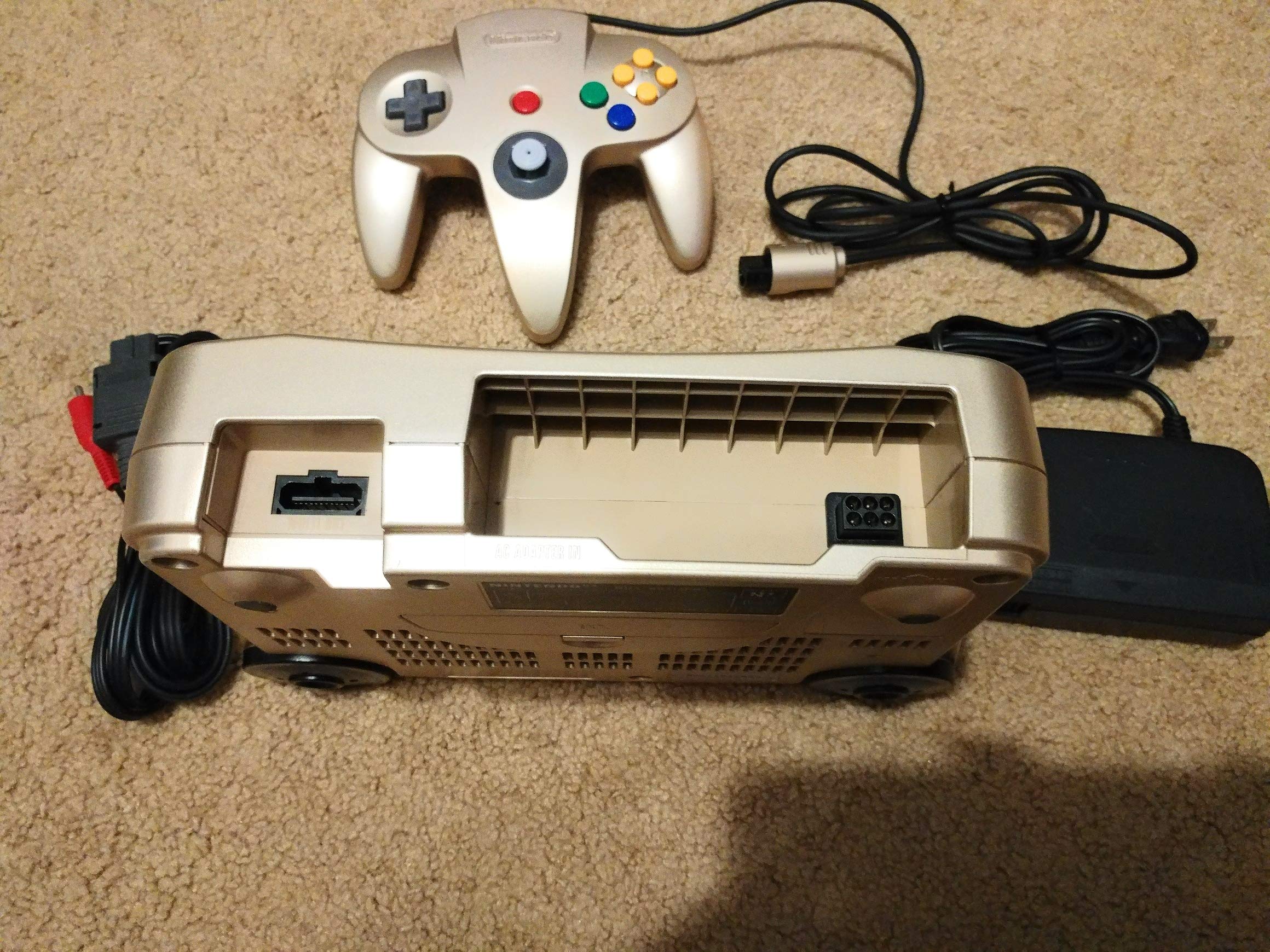 Limited Edition Gold Nintendo 64 Console