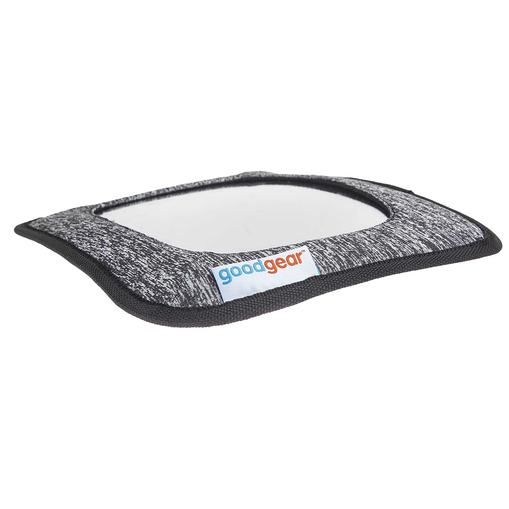 Good Gear Baby Car Mirror for Back Seat Rear Facing Carseat, Shatterproof Backseat View, Infant Safety Travel Essential, Black