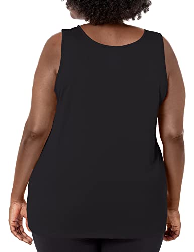 Just My Size Women's Plus-Size Cooldri Performance Scoopneck Tank Top