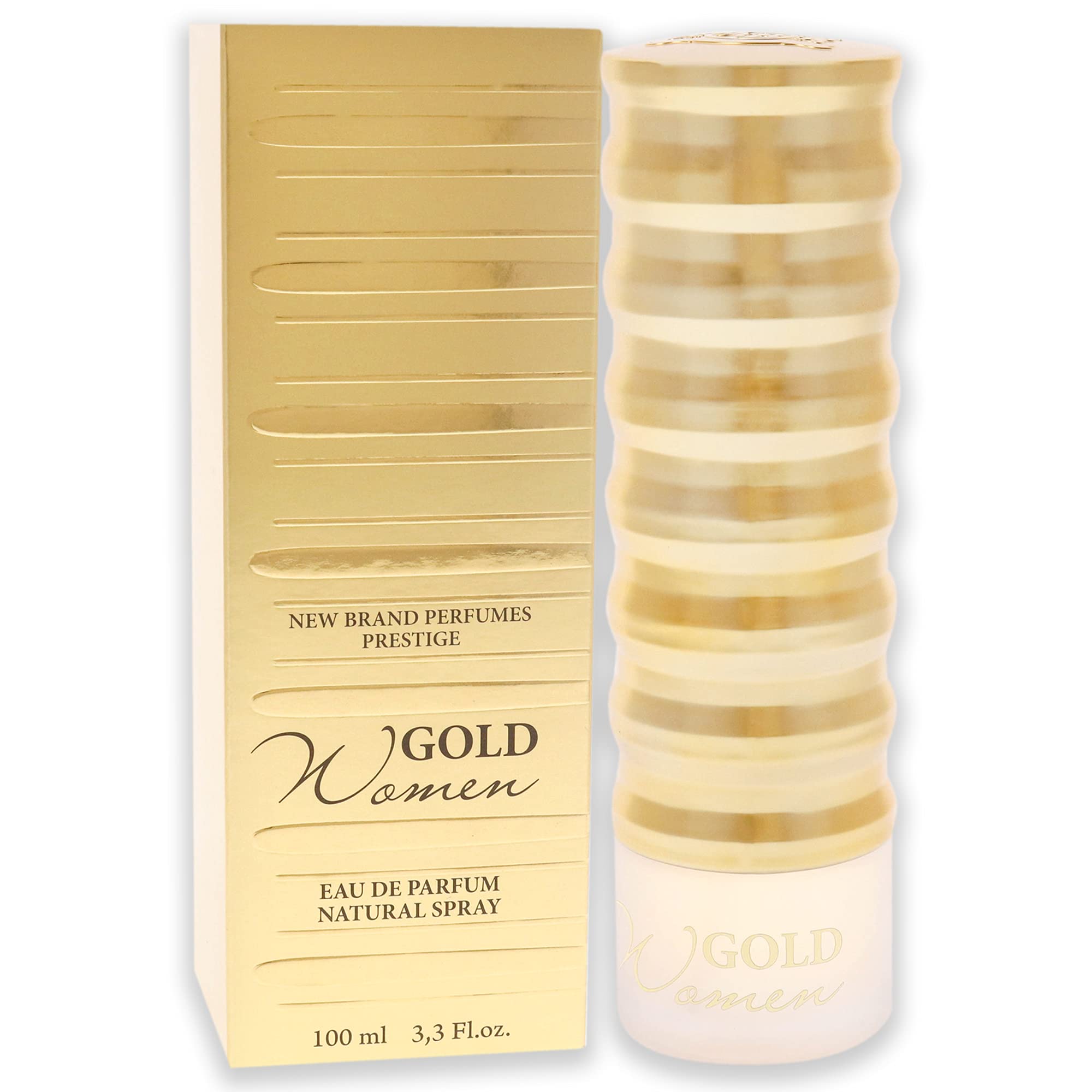 New Brand Perfumes Gold EDP Spray Women 3.3 oz (sem numero)