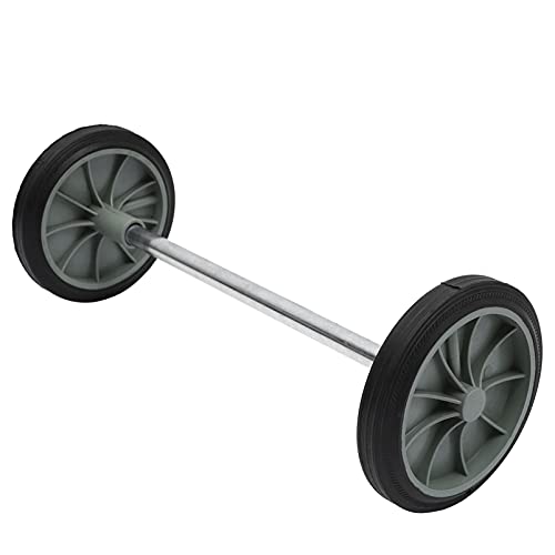 DOITOOL Trash Garbage bin Wheels Replacement Can Replacement Wheel Garbage Can Wheel Rubber Pulley Wheel Garbage Bin Wheels Replacement Parts