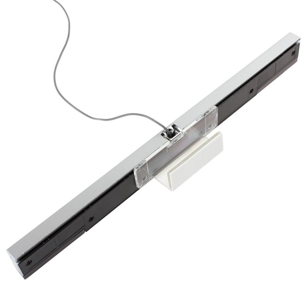 LIPOVOLT® USB Wired Infrared Ray IR Sensor Bar for Nintendo Wii/Wii U/PC + Stand
