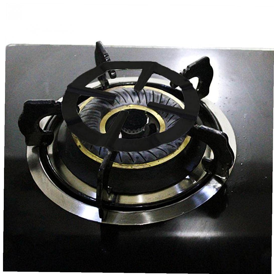 Cast Iron Stove Trivets Coffee Maker Shelves Steel Stovetop Support Shelf Reducer Hob Cooker Coffee Pot Simmer Ring 13.3cm