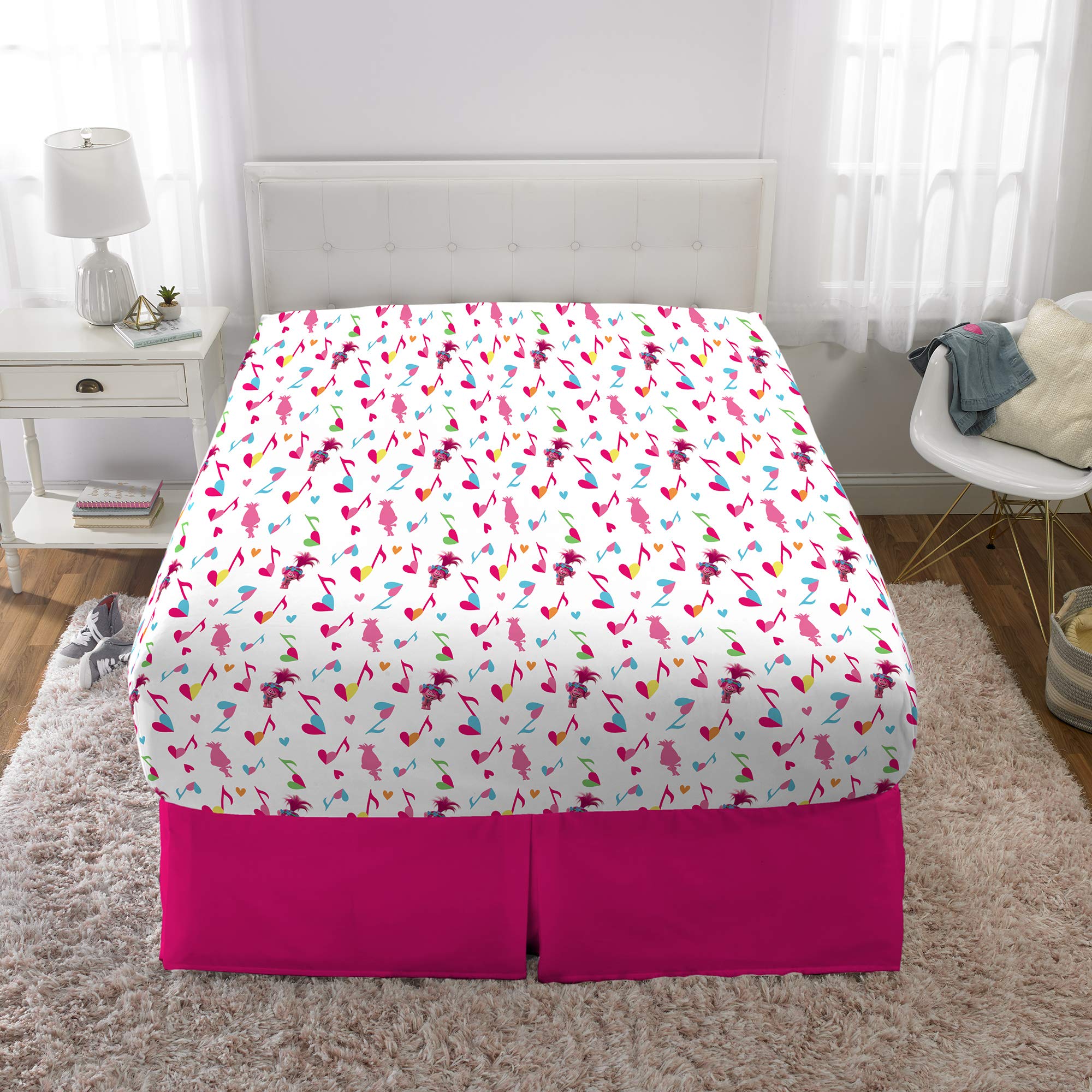 Franco Kids Bedding Super Soft Sheet Set, 4 Piece Full Size, Trolls(Print May Vary)