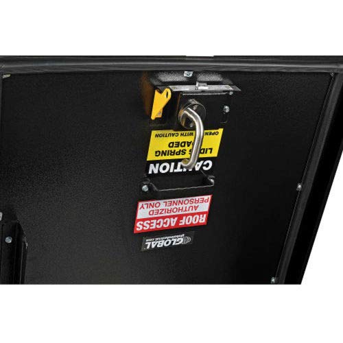 Global Industrial 24"L x 36"W Galvanized Powder Coated Steel Roof Hatch