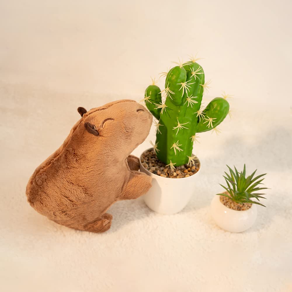 Capybara Stuffed Animal, Capybara Plush Cute Stuffed Animal, Birthday Girl Stuffed Animal, 7.8 inches