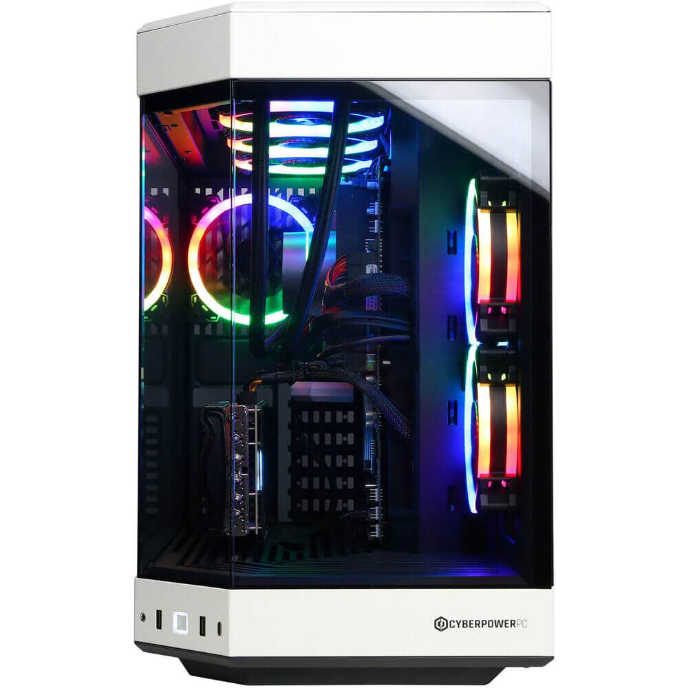 CyberpowerPC Gamer Supreme Liquid Cooled Gaming Desktop Computer, AMD Ryzen 9 7950X 4.5GHz, 32GB RAM, 2TB SSD, AMD Radeon RX 7900 XTX 24GB, Windows 11 Home
