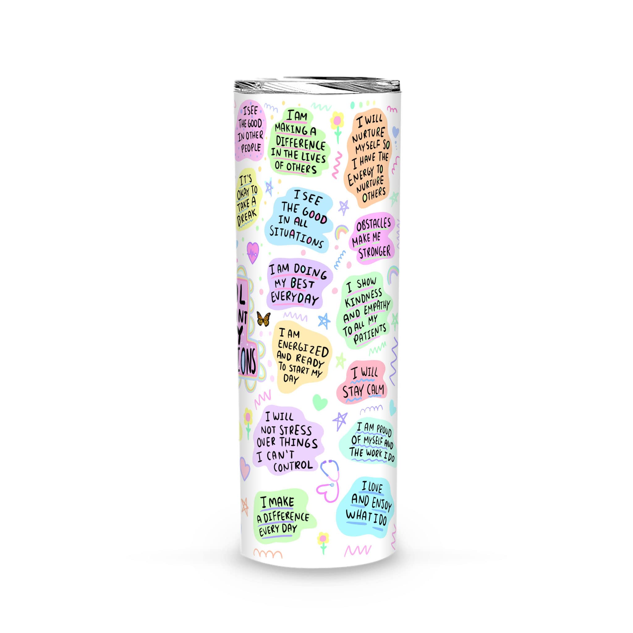HONALE25 Mental Health Tumbler 20oz (Medical Assistant Tumbler)