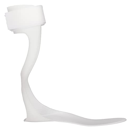 BOLORAMO Ankle Foot Orthosis Support, Cuttable Ergonomic AFO Splint Lightweight Straightener Corrector for Injury Recovery(L, Left Foot)