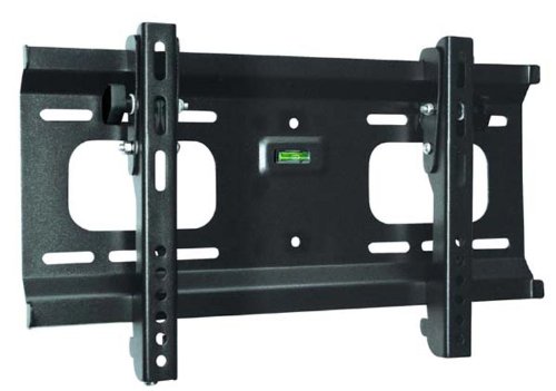 Ultra-Slim Black Adjustable Tilt/Tilting Wall Mount Bracket for Magnavox 32MD311B 32" inch LCD/DVD HDTV TV/Television - Low Profile