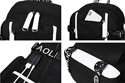 GO2COSY Anime One Piece Backpack Daypack Student Bag School Bag Laptop Bag Bookbag