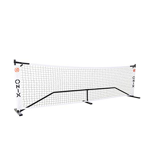 Onix Pickleball 2-in-1 Regulation-Size Portable Net and Practice Net Set Includes Carrying Case with Wheels