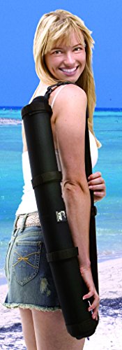 VDP Universal Products 5078115 Neoprene Black Can Tube Cooler and Storage Pouch (Six (6), Velcro Straps and Shoulder Strap)