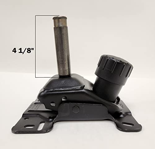 Douglas Swivel & Tilt Mechanism, Replacement for Caster Chairs, (Real Heavy Duty)(Very Strong Swivel Mechanism), Bolt Pattern 5 1/4" × 5 1/4". (Fits : Douglas & Other Brands).